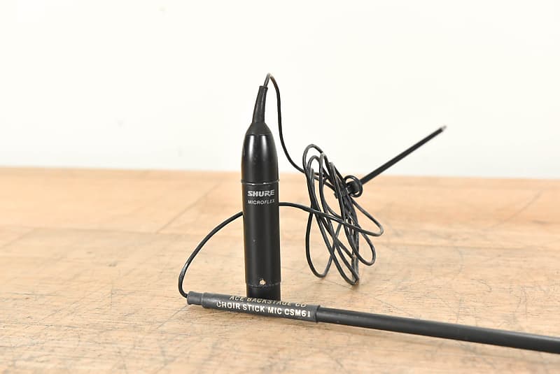 Ace Backstage Co. Choir Stick Mic CSM61 w/ Shure MX202 185 | Reverb