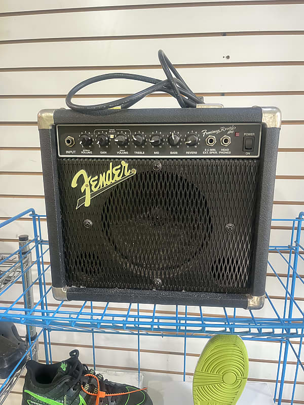 Fender Fontman Reverb 2020's - Black | Reverb