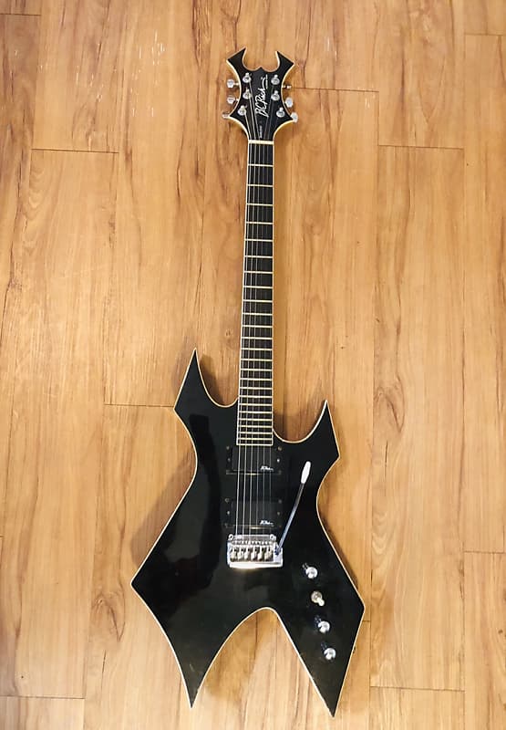 2002 B.C. Rich Warlock Platinum Series w/ Widow Headstock | Reverb