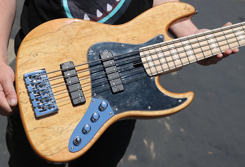 Bass Mods Mod 5 2023 - Natural Spalt | Reverb