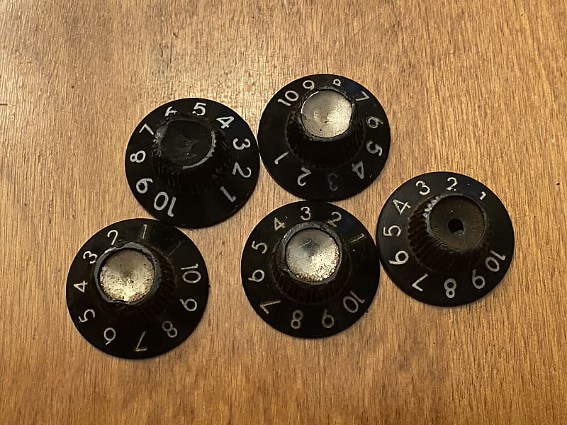 Fender Amplifier Knobs 1963-68 | Reverb