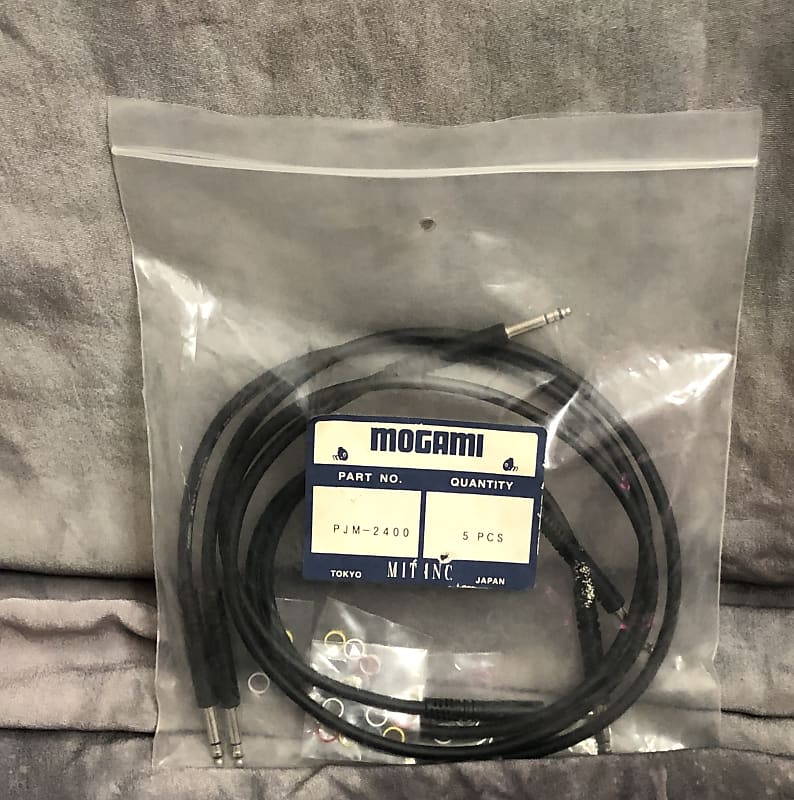 Mogami PJM-2400 Bantam TT ~ 3 Patch Bay Cables, 24 Inches | Reverb