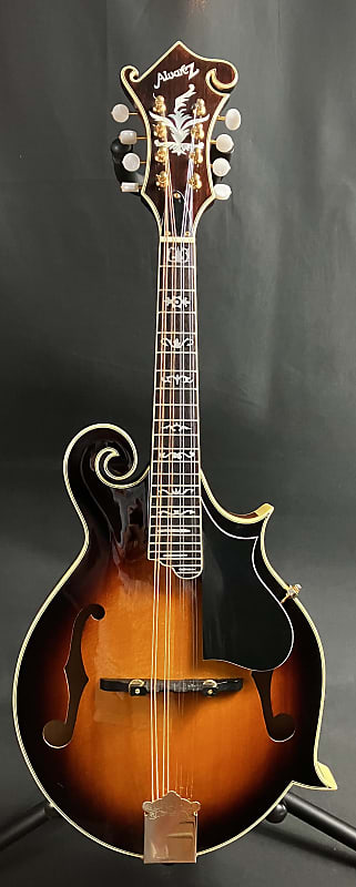 1990's Alvarez A800 F-Style Mandolin Gloss Vintage Sunburst | Reverb