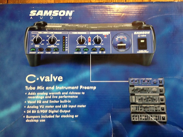 Samson C-Valve Tube Mic and Instrument Pre-Amp | Reverb
