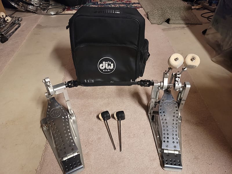 DW Machine Direct Drive Double Bassdrum Pedal | Reverb