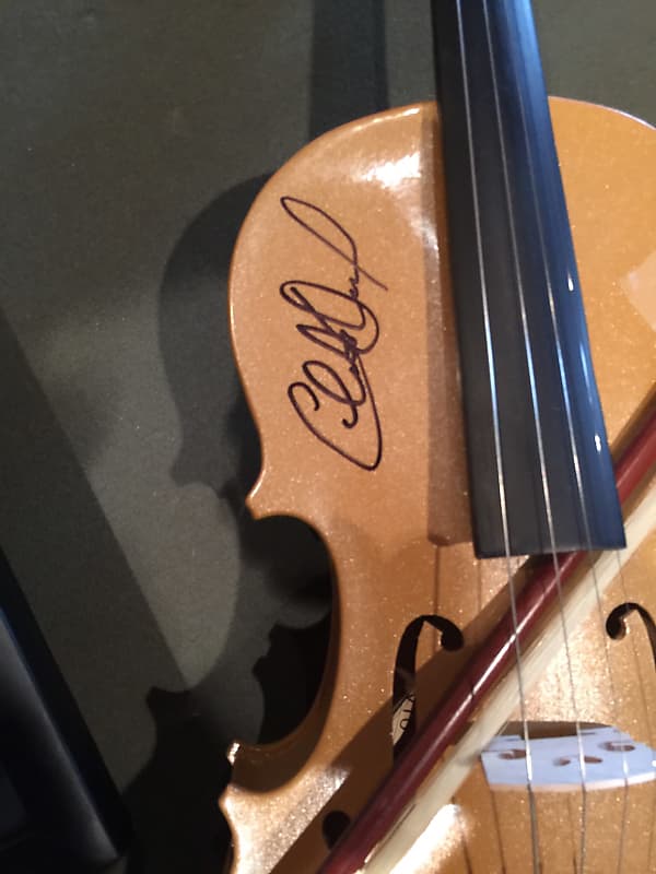 Charlie Daniels Golden fiddle 2000 gold | Reverb