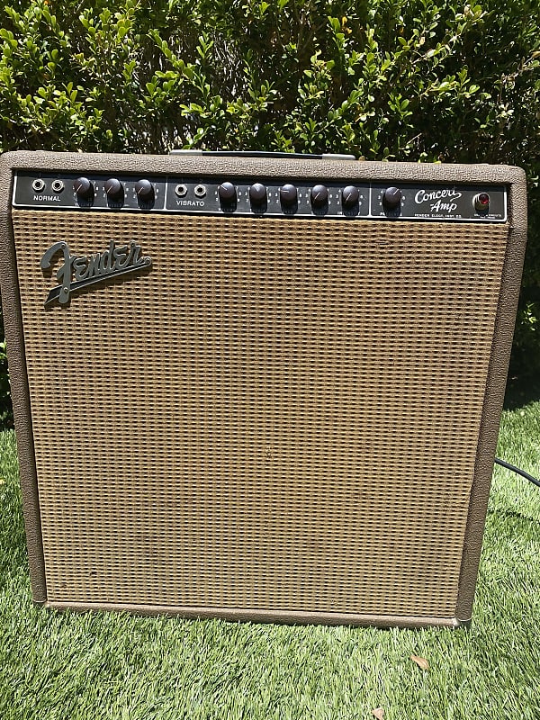 Fender Concert Reverb - 4x10" Guitar Combo - 1963 | Reverb