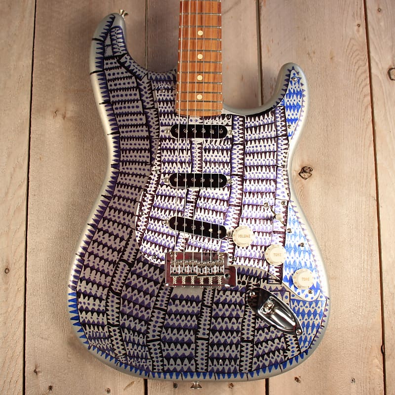 Fender Player Stratocaster CUSTOM Art Guitar | Reverb