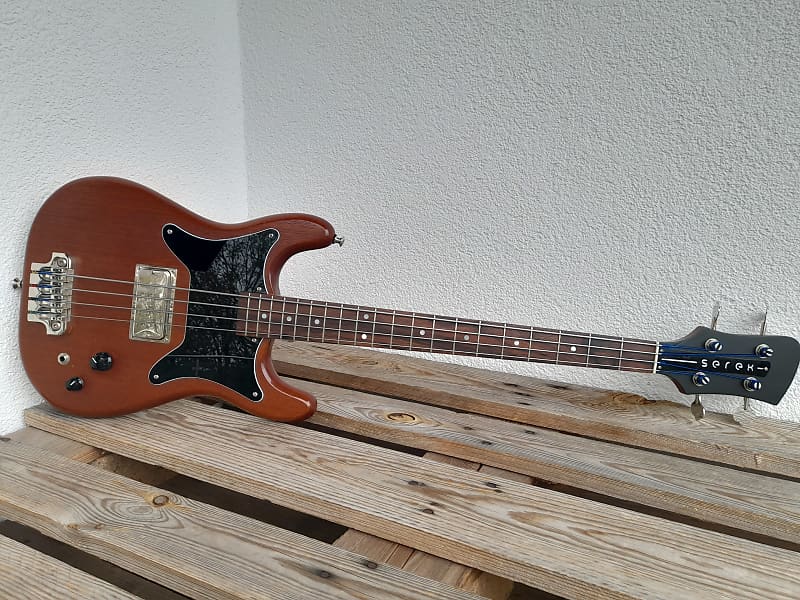 Serek Midwestern 30.5" Shortscale Bass - Satin Mahogany | Reverb