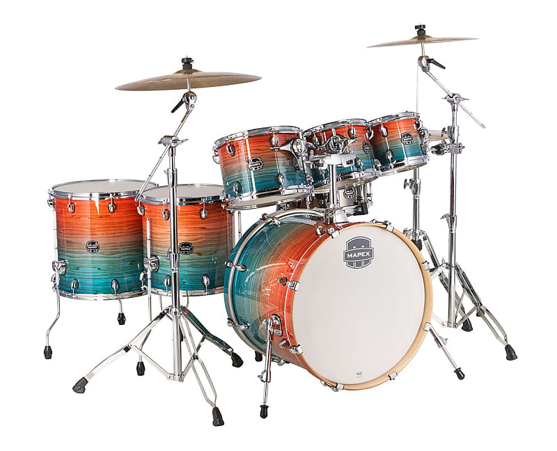 Mapex Armory Limited Edition 7-piece Shell Pack w/22" Kick - | Reverb