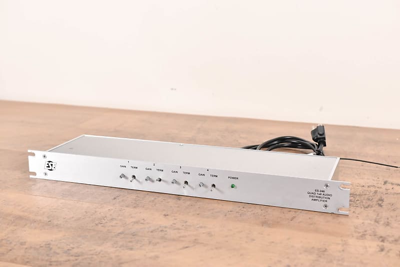 ESE ES-246 Quad 1x6 Audio Distribution Amplifier As-Is | Reverb