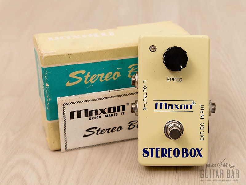 1970s Maxon Stereo Box Tremolo Pan Guitar Effects | Reverb Deutschland