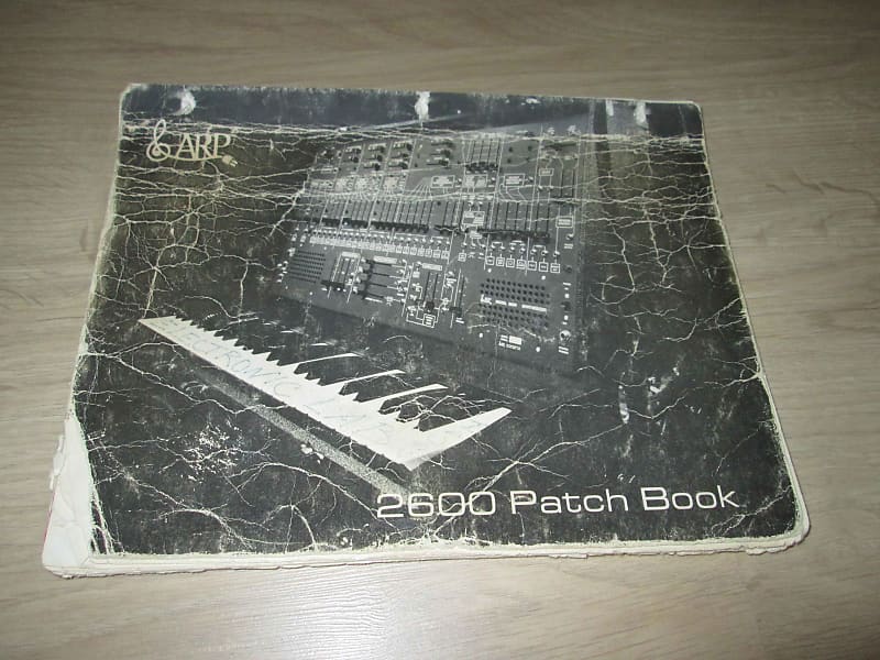 ARP-2600 Original Patchbook – 70’s - Original Vintage | Reverb Canada
