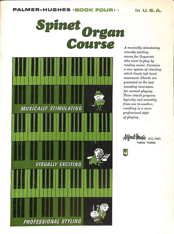 Palmer Hughes - Spinet Organ Course - Book 4 | Reverb