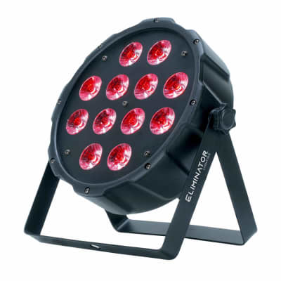 Eliminator Lighting LP 12 HEX, Lightweight LED Par with | Reverb