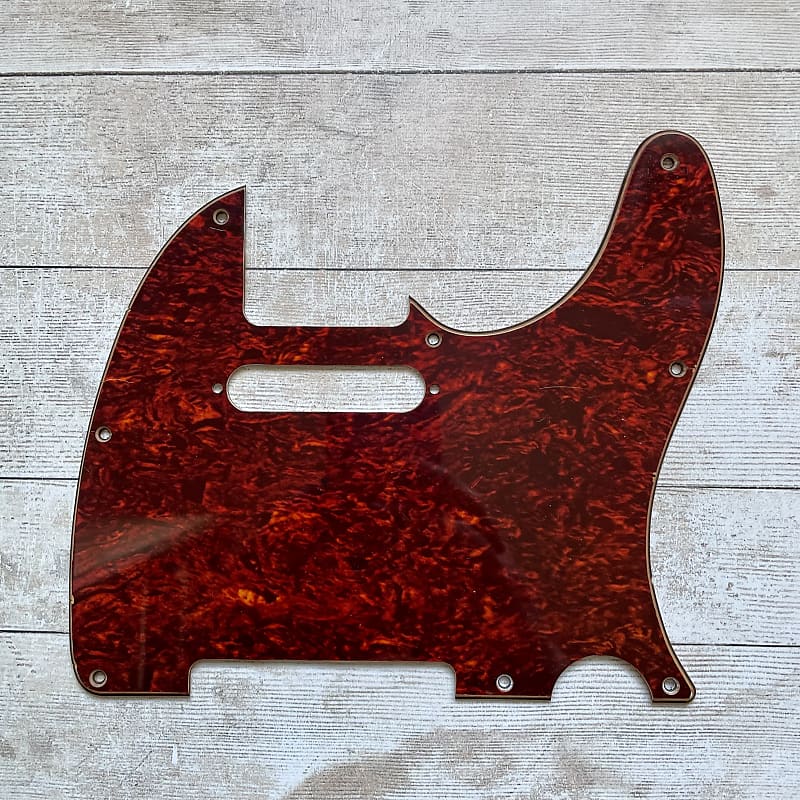 Relic Tortoiseshell 3-Ply Telecaster/Tele Pickguard #7 | Reverb