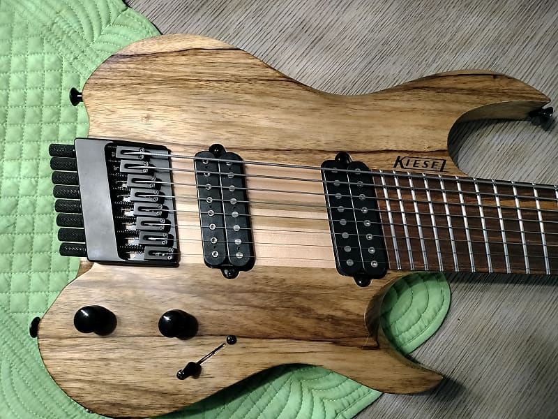 Kiesel Vader 8 string multiscale 2021 - Satin | Reverb