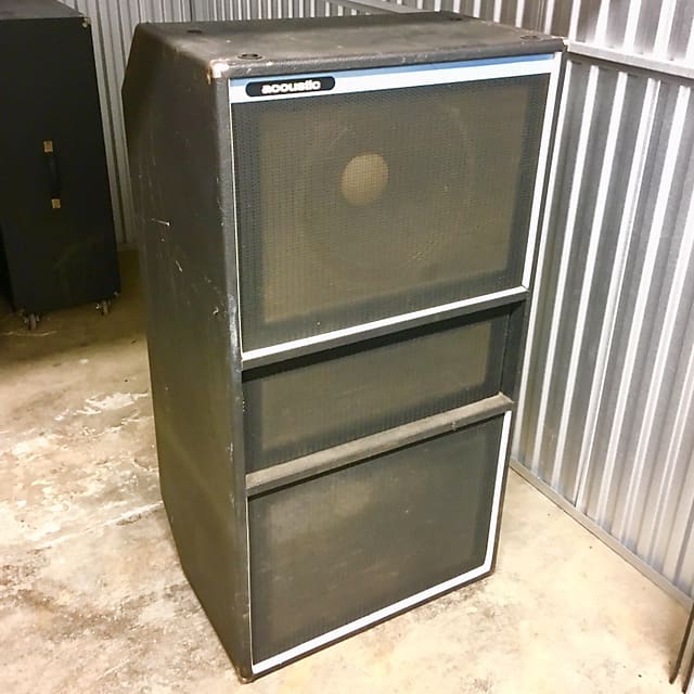 Acoustic Model 408 4x15 bass cabinet c 1970s original vintage | Reverb