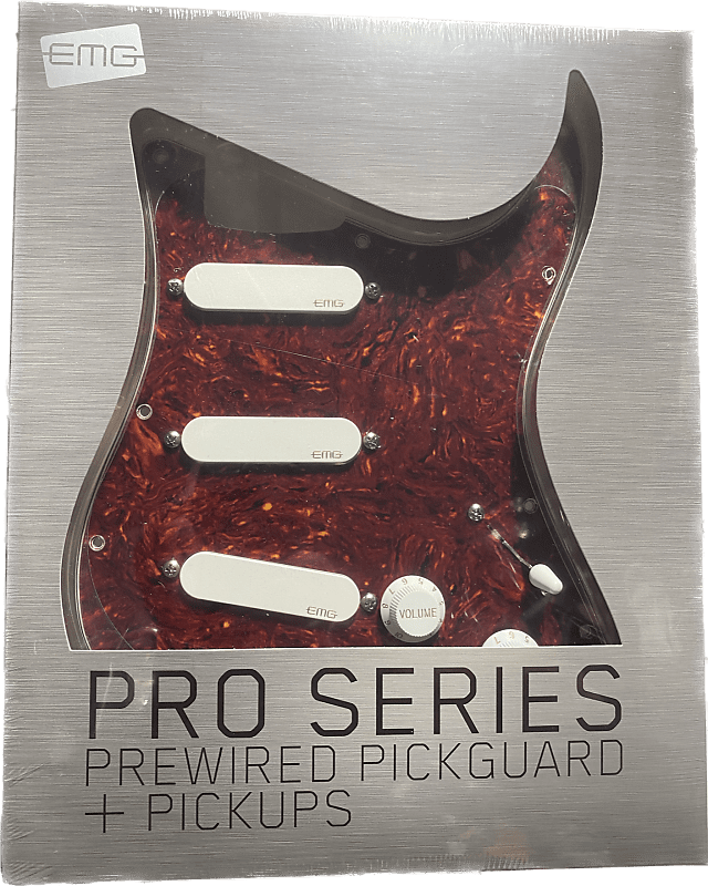 EMG DG20 DAVID GILMOUR WHITE SA SET ON TORTOISE PICKGUARD | Reverb