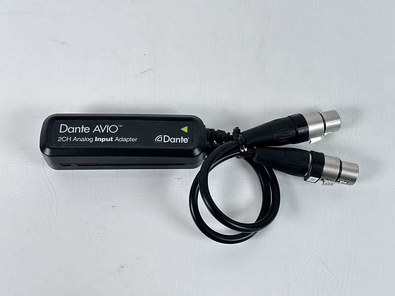 Audinate Dante AVIO 2-channel Analog Input Adapter | Reverb