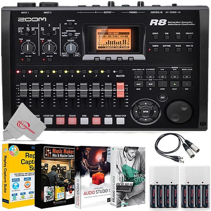 Zoom R8 8-Track Digital Recorder / Interface / Controller / | Reverb
