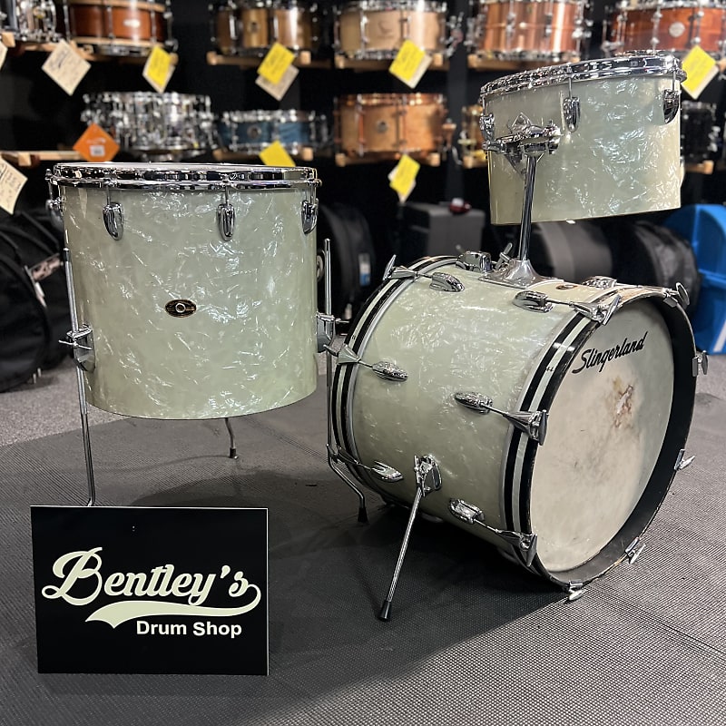 Rare Vintage 60's Slingerland Concert Tom 12/16/18" Bop Drum | Reverb