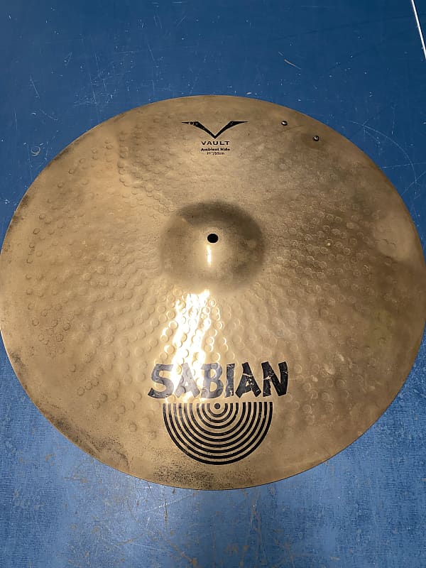 Sabian Vault 21” Ambient Ride Cymbal w/ 2 Factory Rivets | Reverb