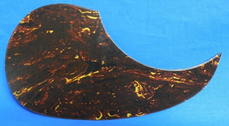 New Oldstock Genuine Martin Brown Tortoise Pickguard for D | Reverb