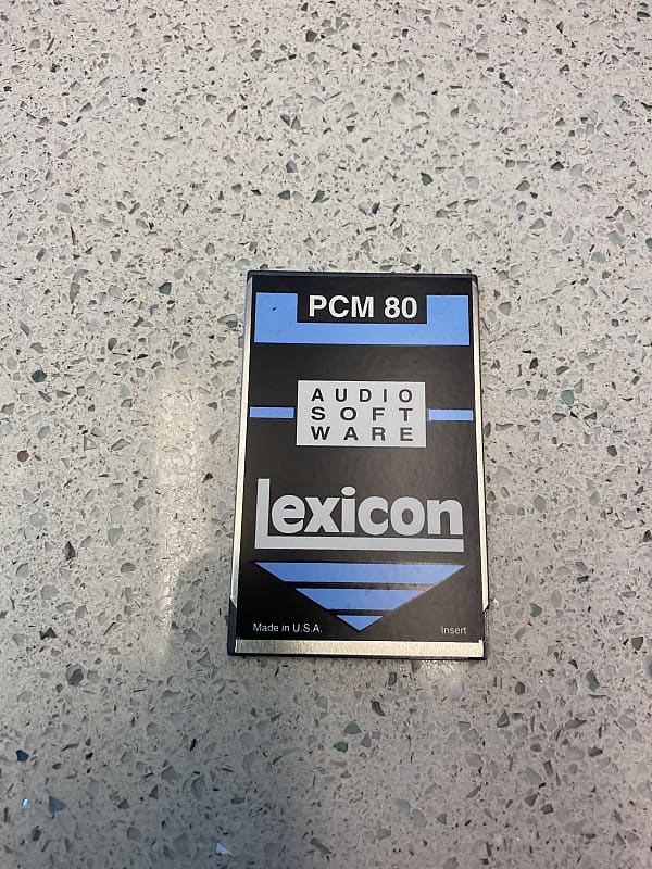 Lexicon PCM 80 Dual Effects Card MINT | Reverb