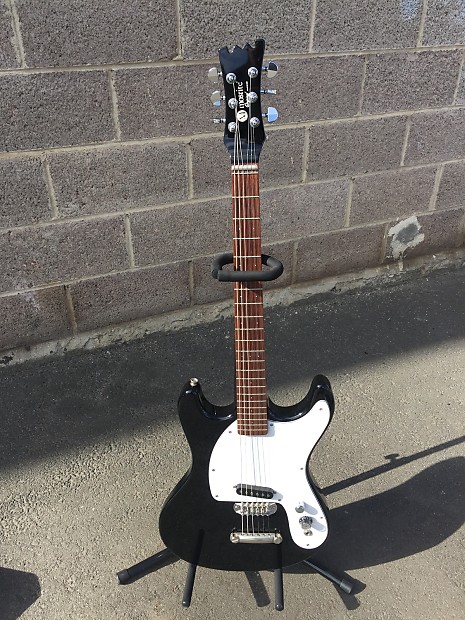 Mosrite mark 2 black reissue dimarzio usa assembled Dana | Reverb