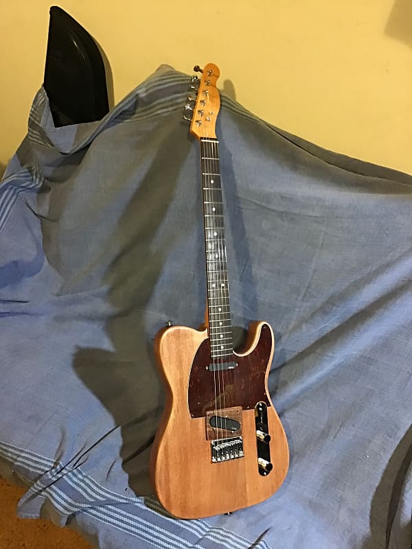 Partscaster Tele - Mahogany | Reverb