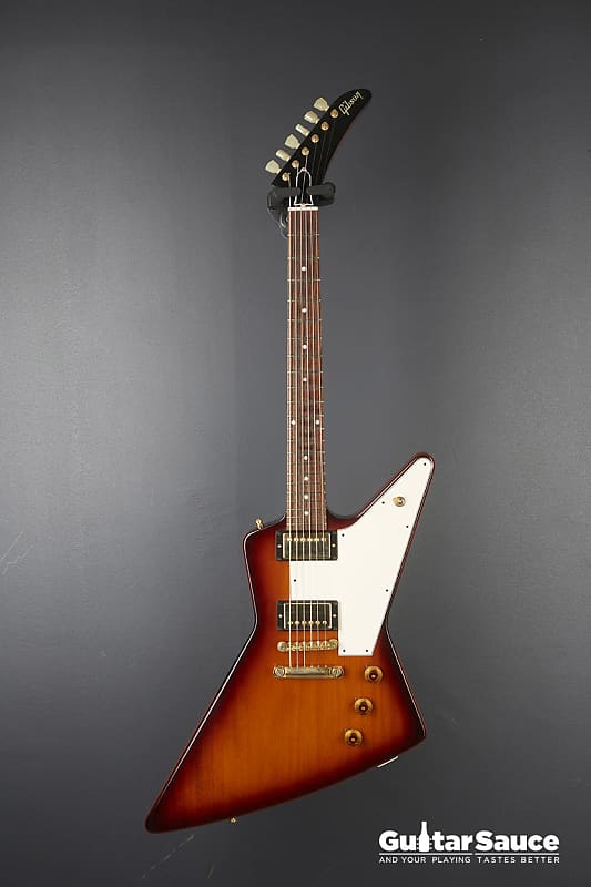 Gibson Custom Shop 58 Explorer Mahogany 2014 - Sunburst | Reverb