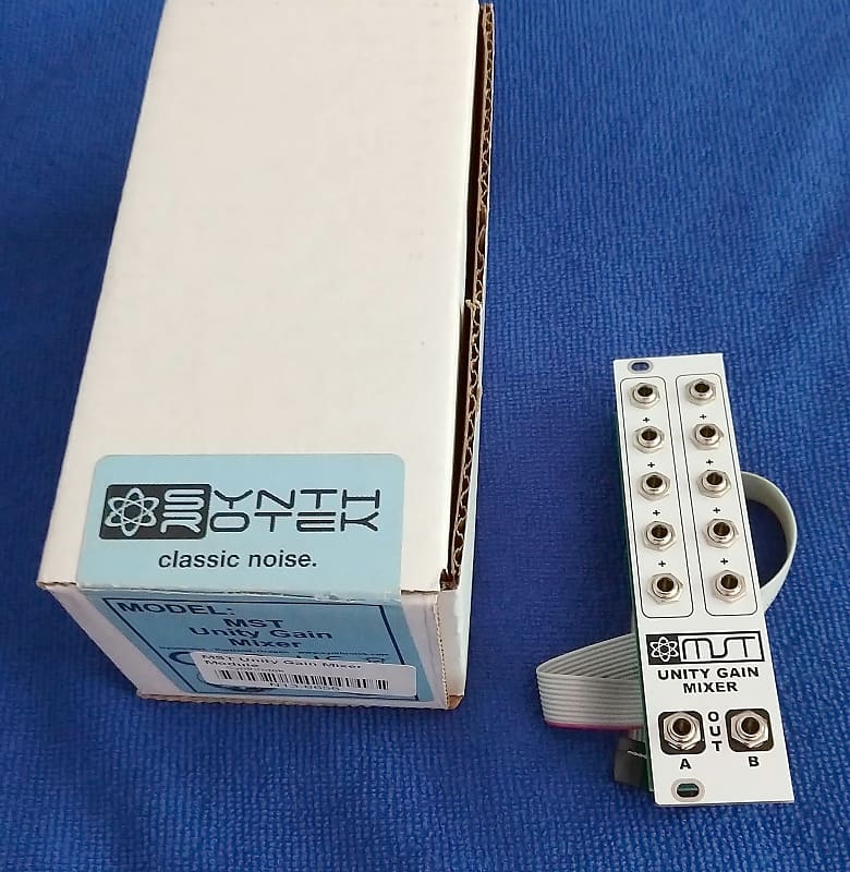 Synthrotek MST Unity Gain Mixer, White | Reverb