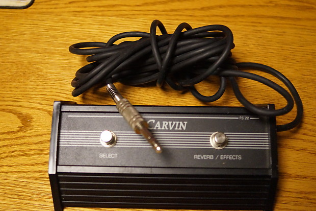 Carvin 2 Botton Footswitch | Reverb