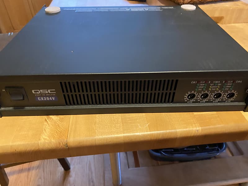 QSC CX204V 4-Channel 70v Amplifier (AMP-3) | Reverb