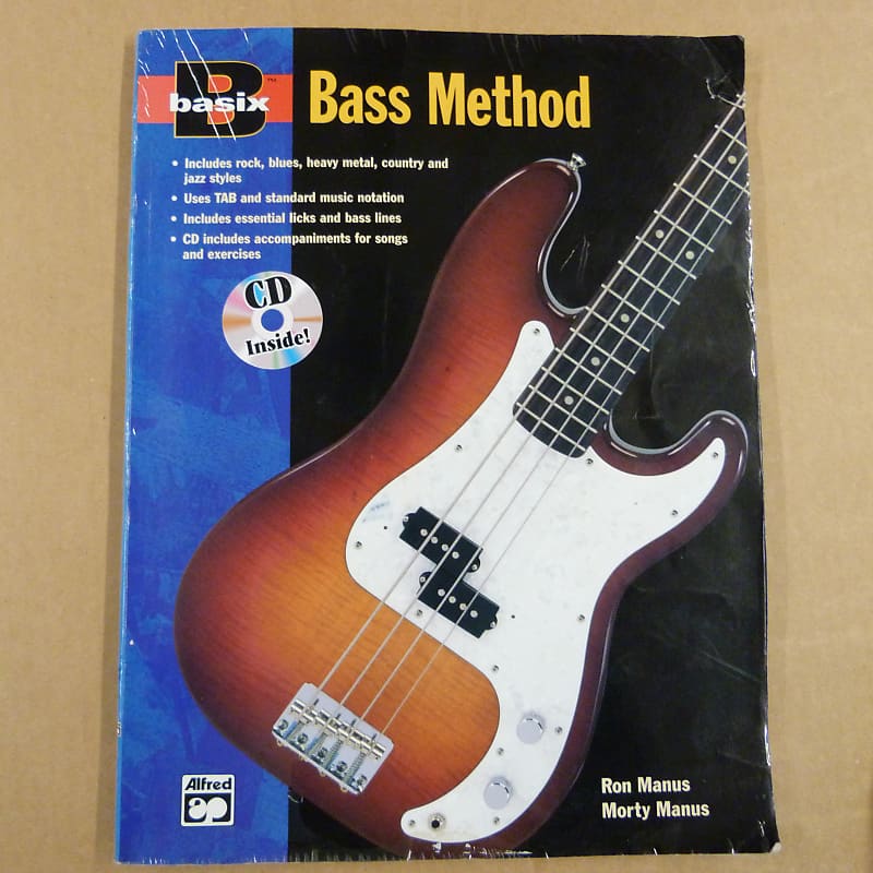 guitar BASS METHOD incl. CD, Ron Manus + Morty Manus | Reverb