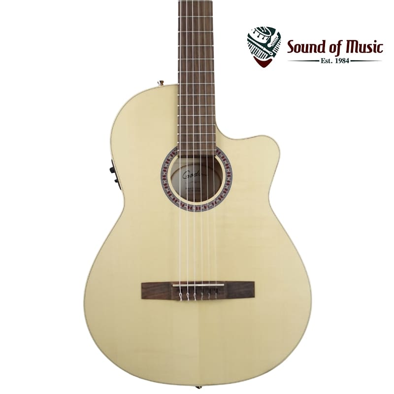 Godin Arena CW Clasica II Cutaway Classical Electric Guitar - | Reverb