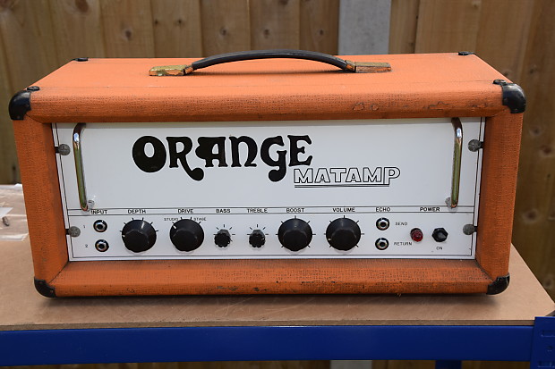 Orange matamp OR100 Head early 70,s orange | Reverb