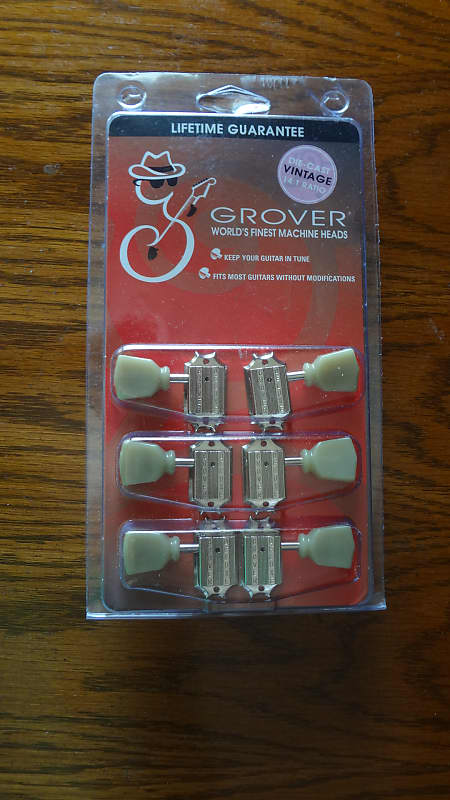Grover Vintage Keystone Guitar Tuners 3X3 - 135N Nickel - | Reverb