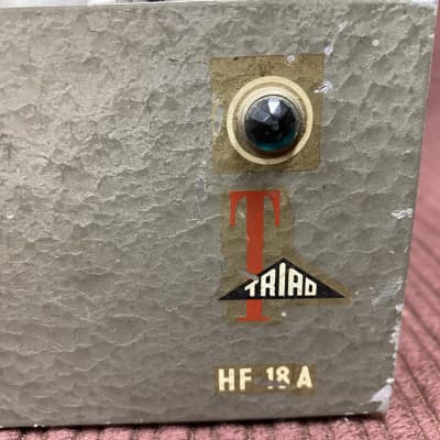 Rare Triad HF-18A Triode/Pentode Tube Amplifier HSM-189 | Reverb
