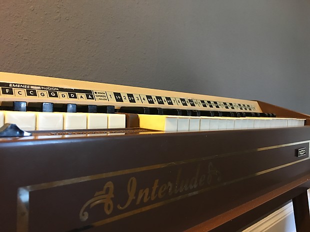Emenee Audion Interlude Polychord Vintage Chord Organ | Reverb