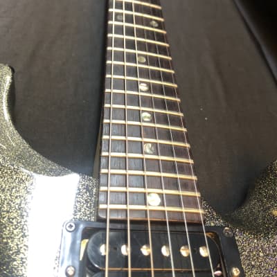 PRS CE-3 24 Fret Dot Abalone Inlays 1996 - Gold Holoflake | Reverb