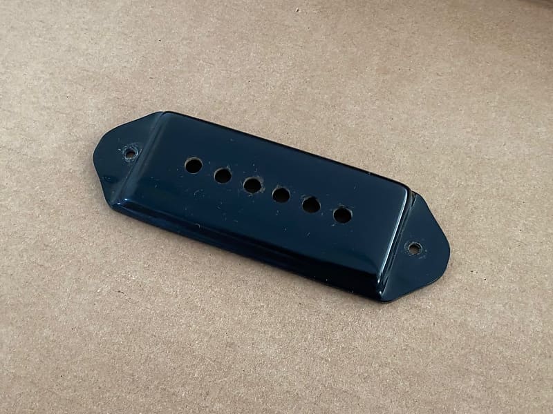 Gibson Rare Vintage Slant P90 Dog Ear Pickup Cover 1950's | Reverb