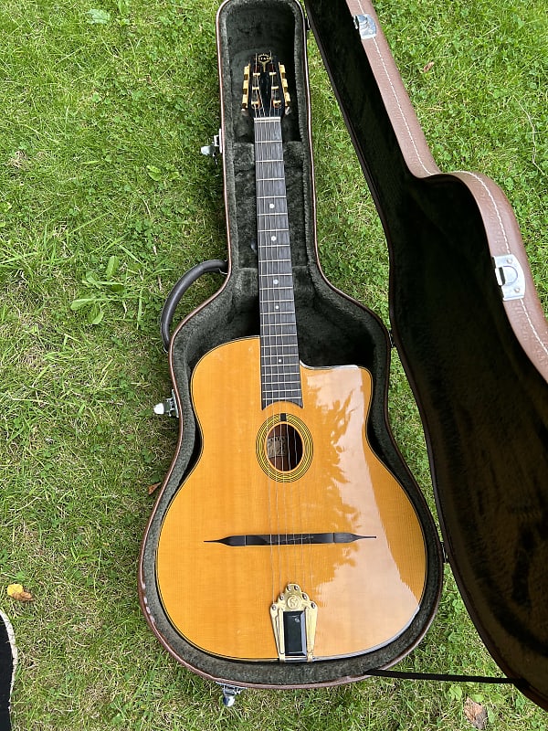 Gitane DG-255 - Selmer style O hole gypsy jazz guitar | Reverb UK