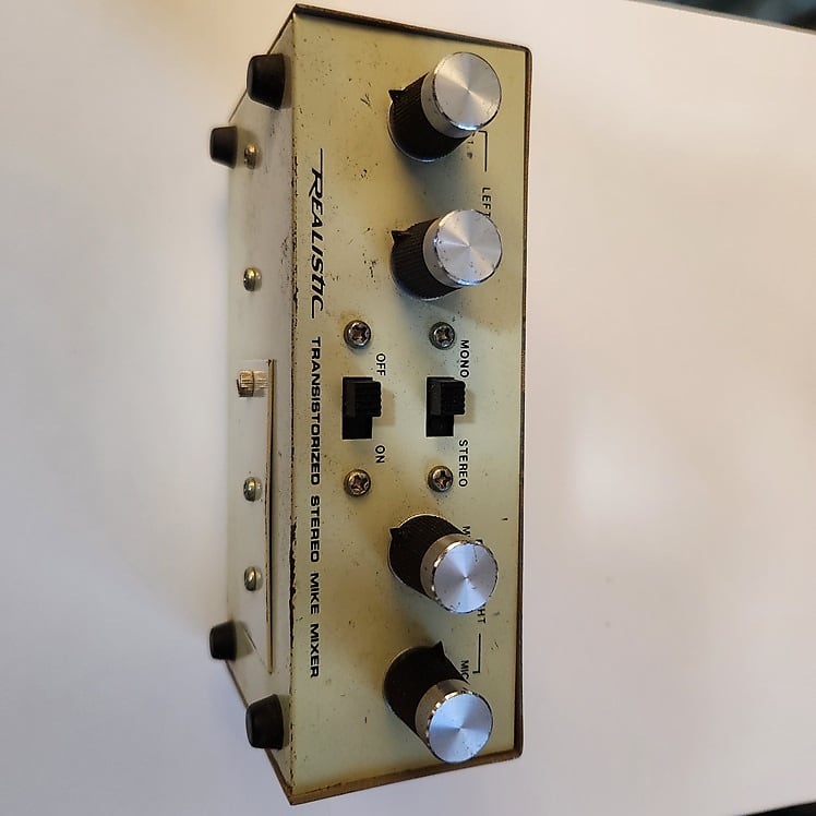 Realistic (Tandy) (Vintage) 4-channel stereo mixer 70s-80s - | Reverb