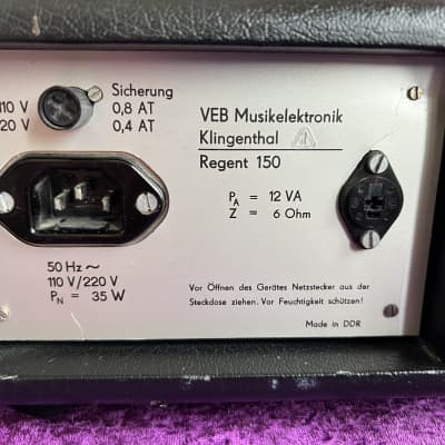 Vermona Regent 150 Amplifier | Reverb