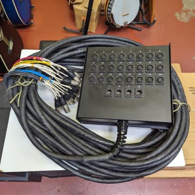 Super Clean! Live Wire 28 Channel 100' Microphone Snake - | Reverb