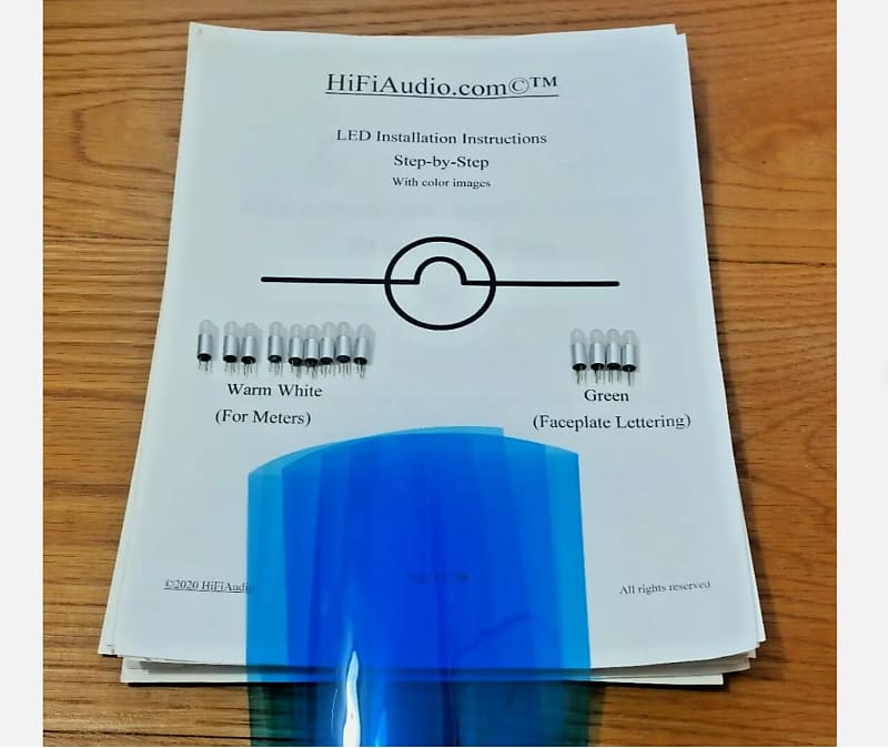 McIntosh MC7205 bulbs lamps lights | Reverb UK