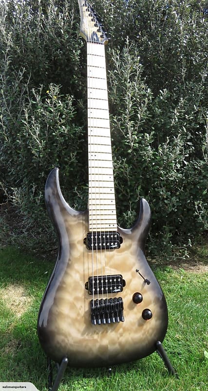 Legator Legator 7-String Ninja R 200-SE (Black Burst – | Reverb