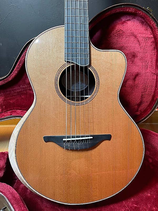 Hsienmo Classic Acoustic Nylon Strings Guitar Red Cedar Solid | Reverb